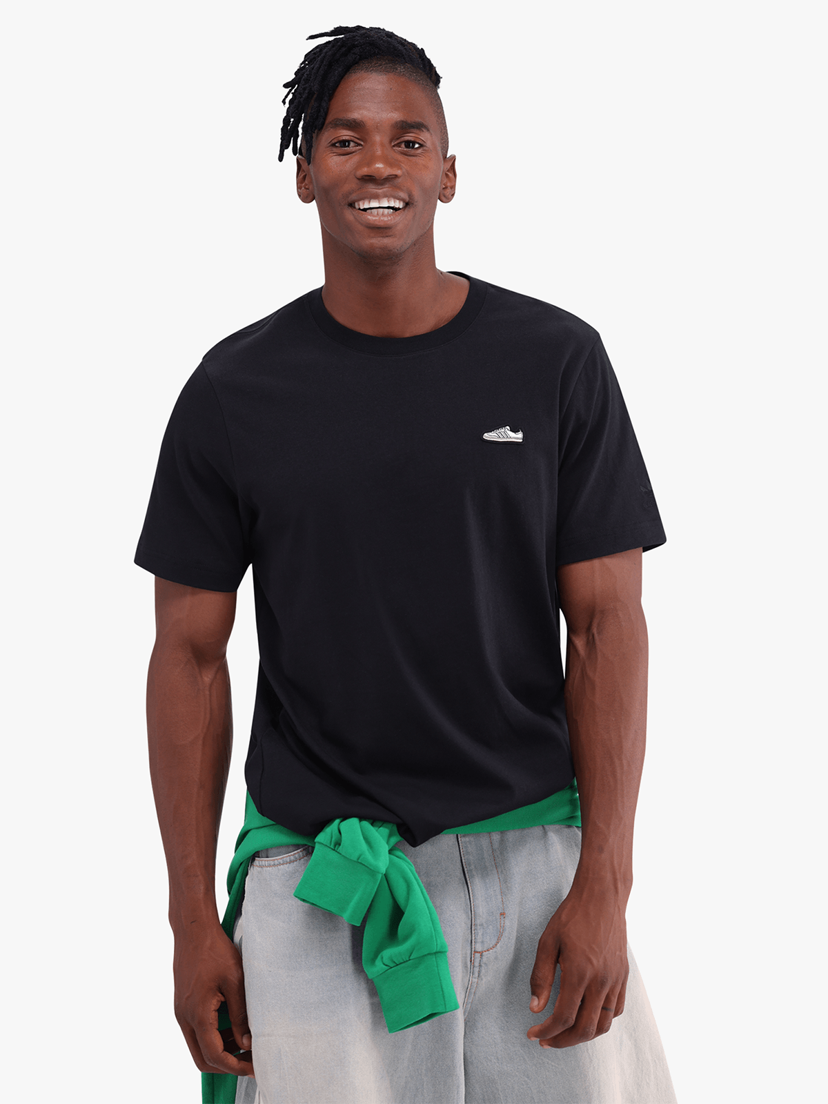 adidad Originals Men's Samba Black T-Shirt | Bash
