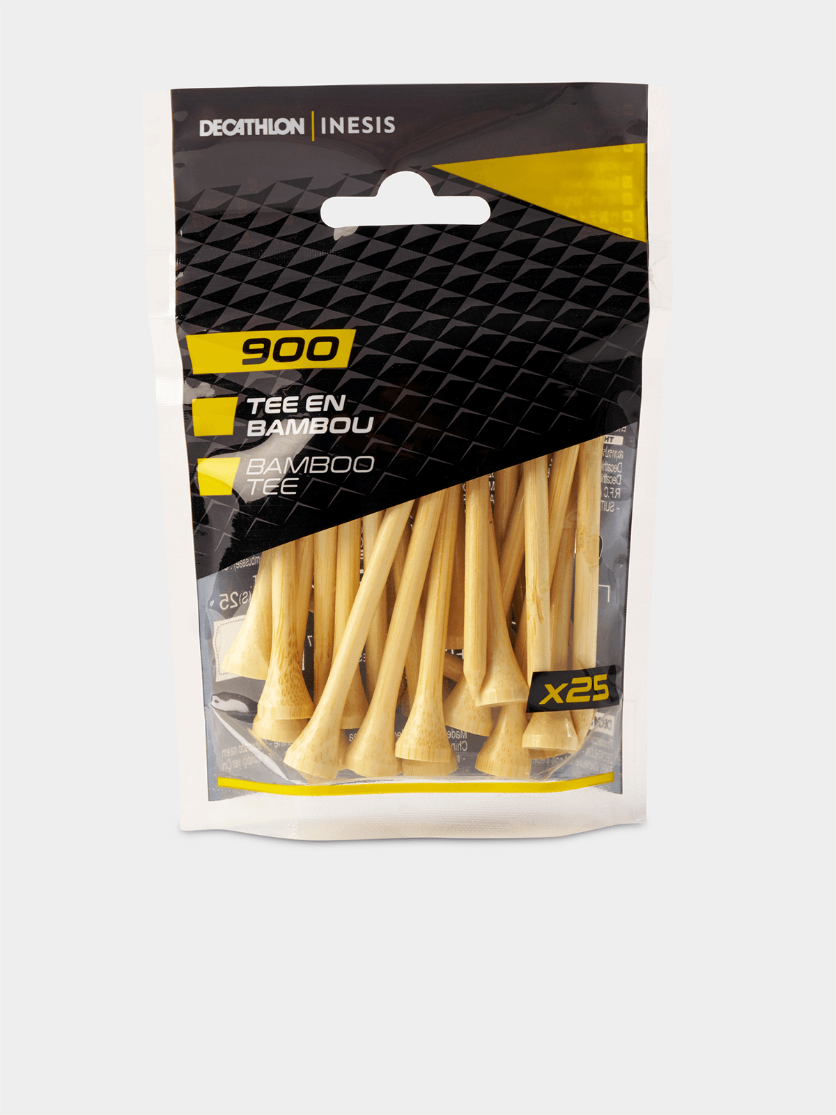 Decathlon Golf Tees X25 Bamboo 70mm | Bash