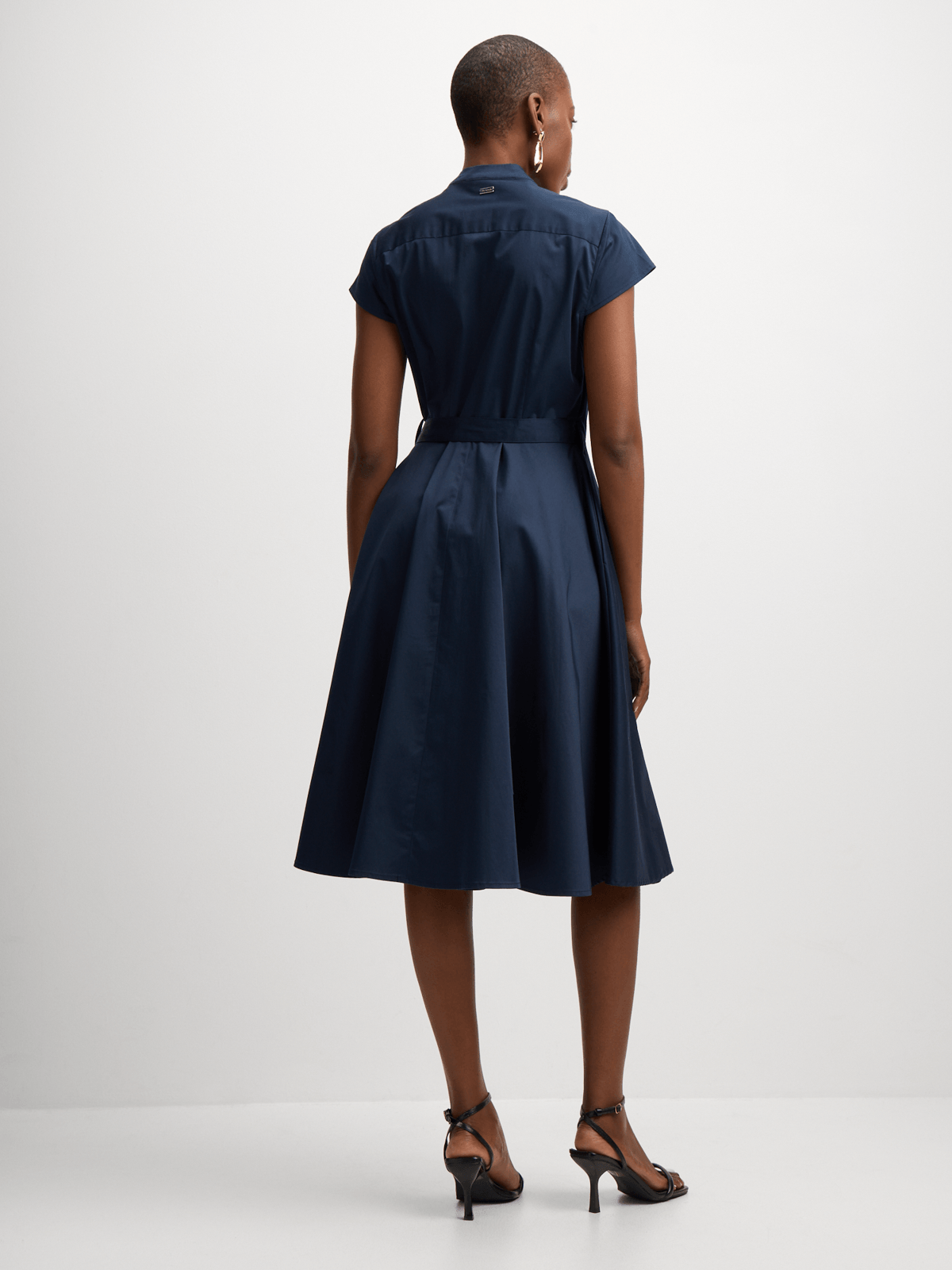 Women's Pringle Navy Oratile Cotton Wrap Dress | Bash
