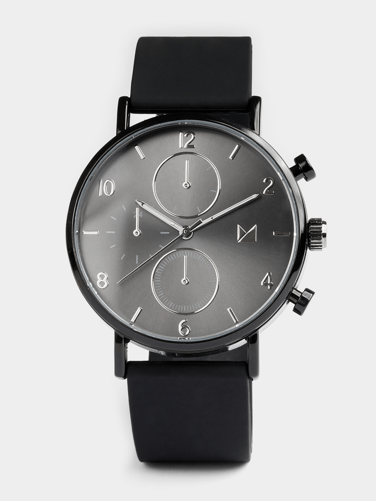 Markham Men's Classic Silicone Aviator Black Watch | Bash
