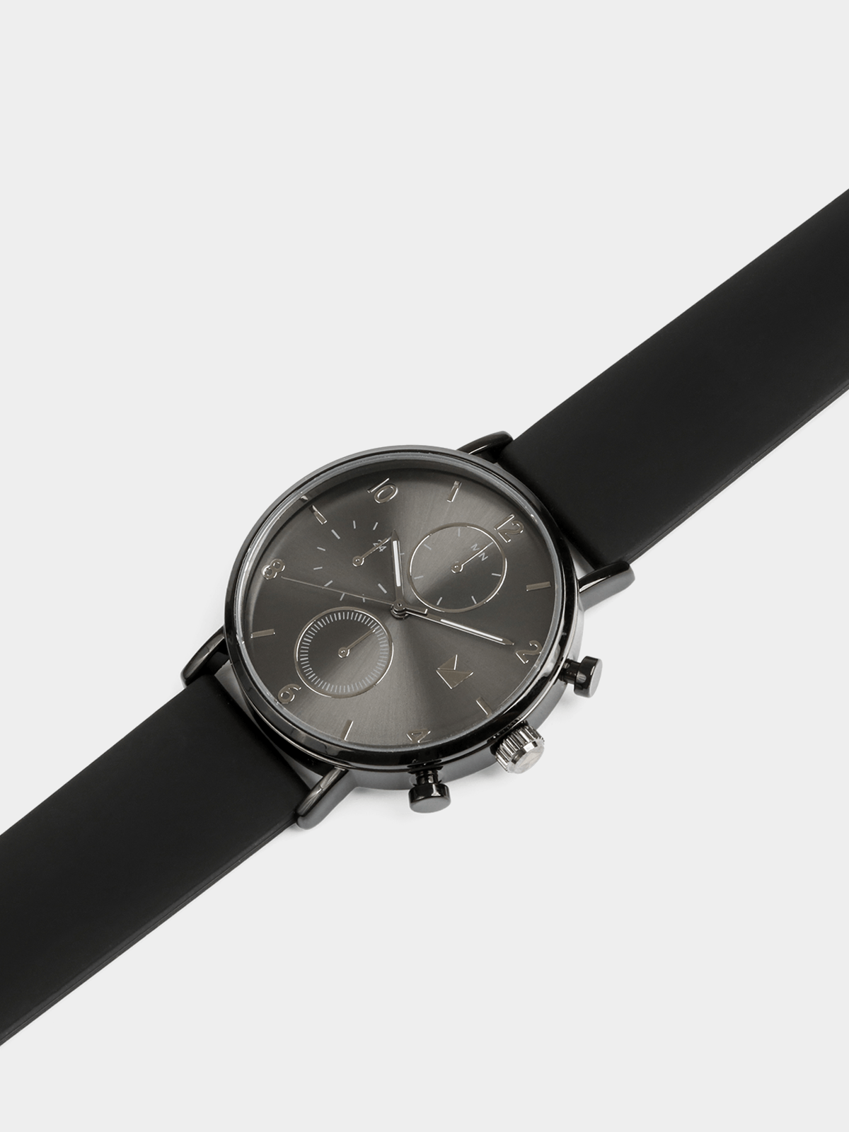 Markham Men's Classic Silicone Aviator Black Watch | Bash