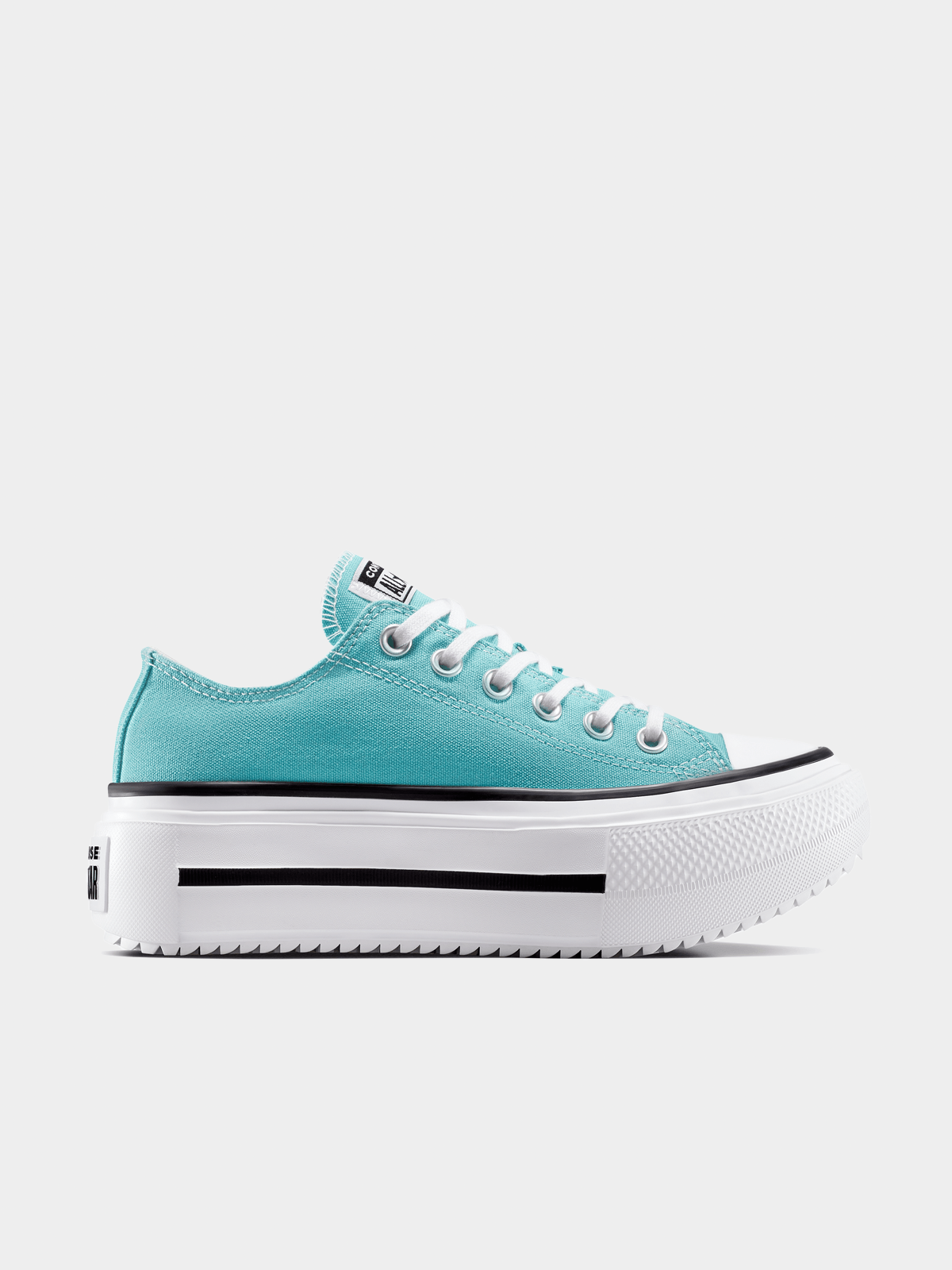 Converse Women's Double Stack Platform CTAS Lift Blue Sneaker | Bash