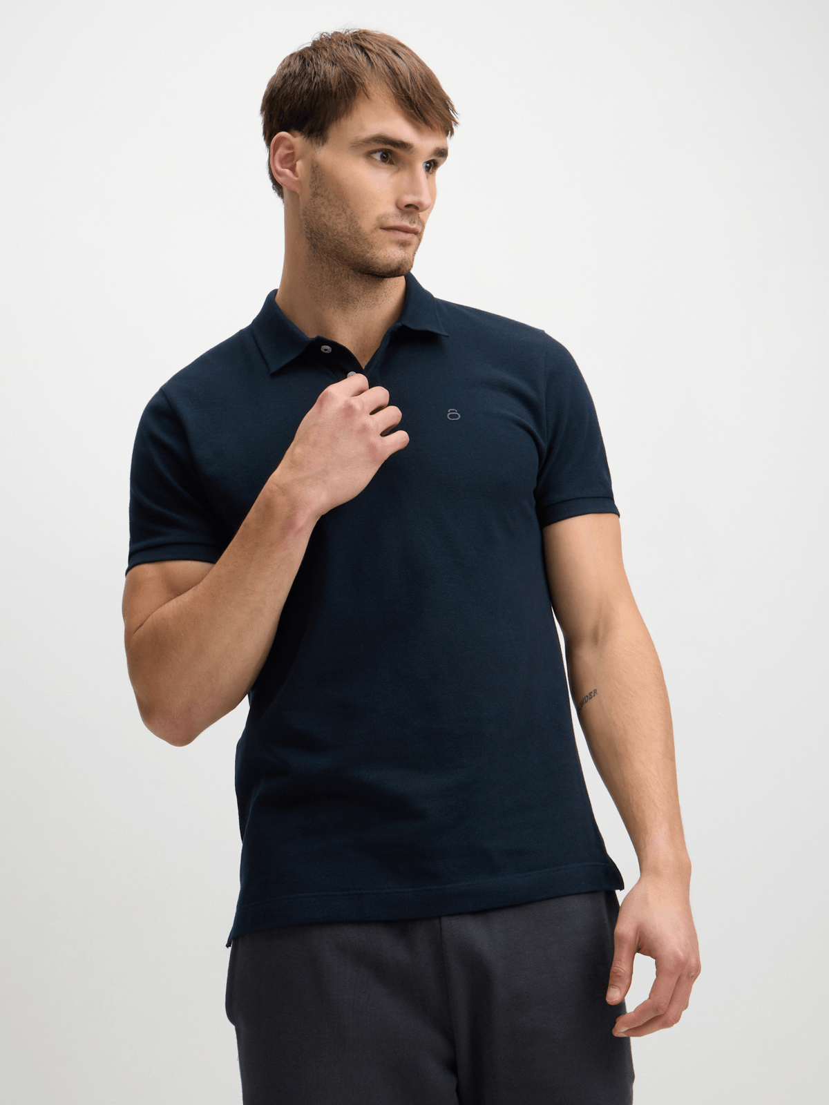 TS Mens Everyday Pique Navy Golfer | Bash