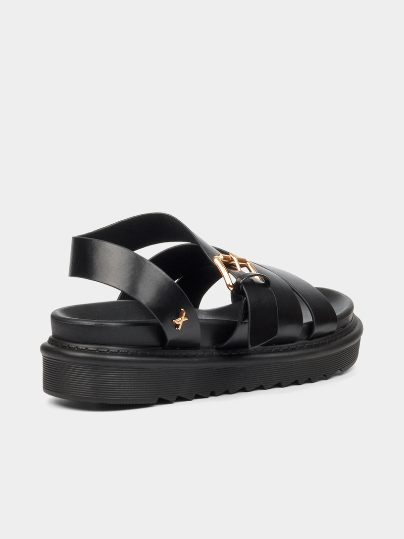 Women's Rock&Co Black Ultimate 7 Sandals | Bash