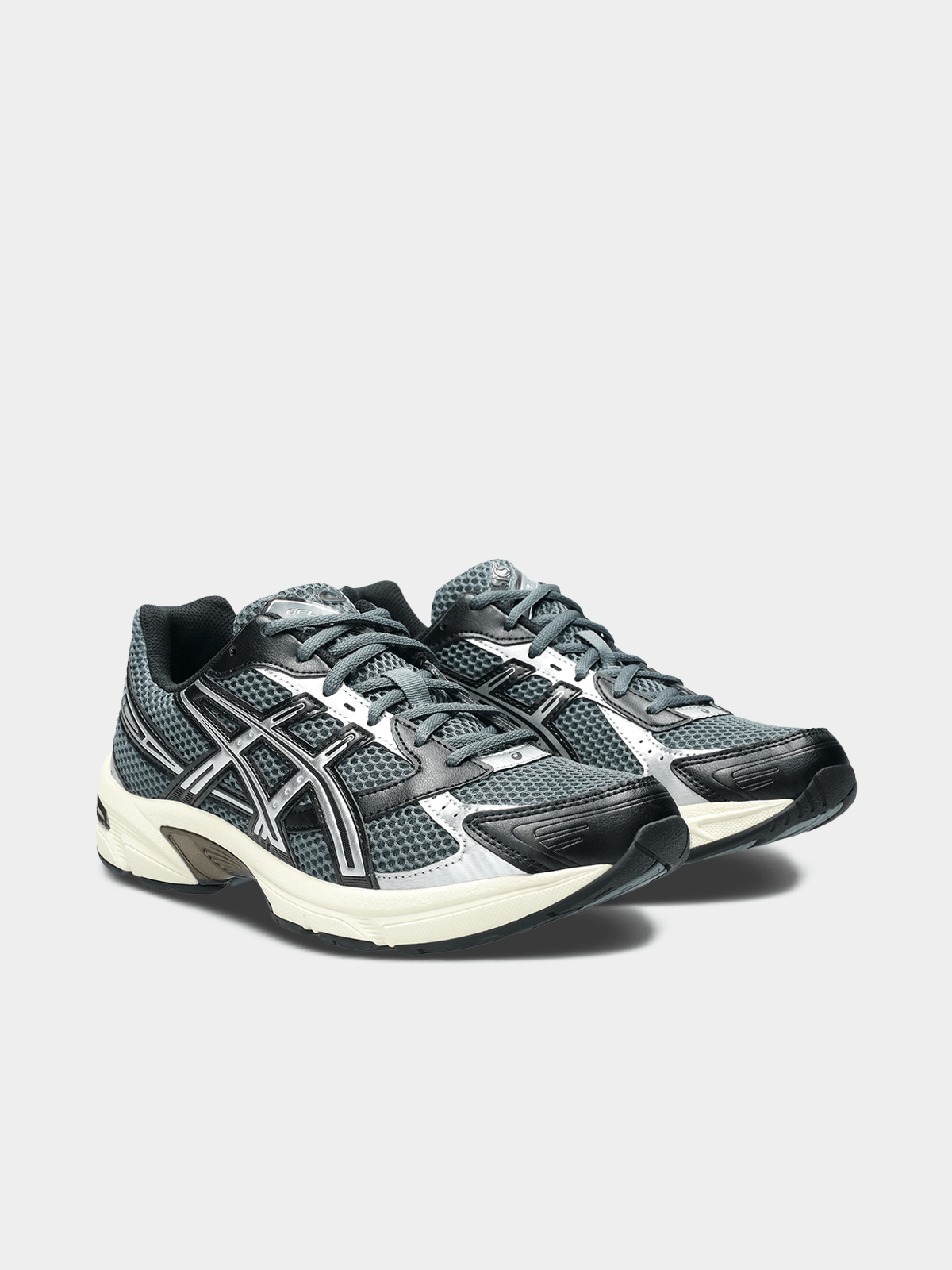 Asics Mens Gel-1130 Grey/Black Running Shoes | Bash