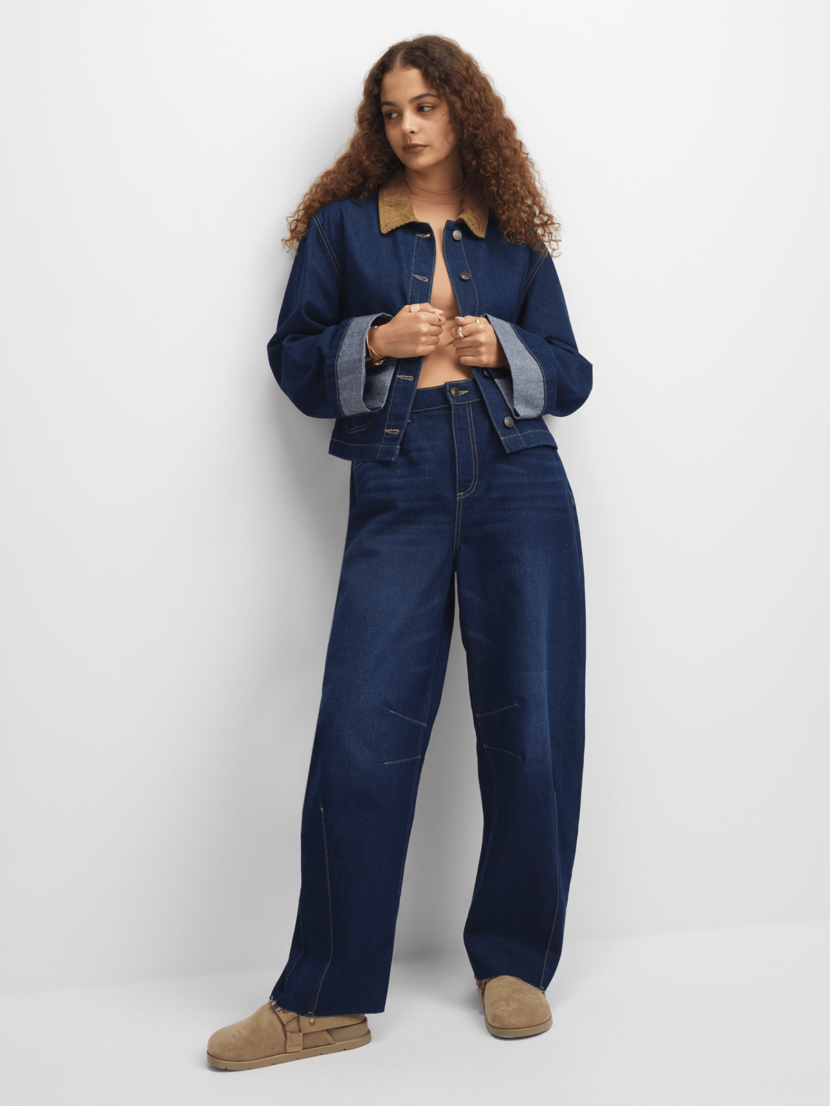 The FIX Women's Natural Turtle Neck Top | Bash