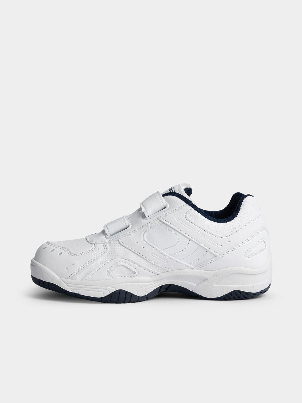 Kids Hi-tec XT-125 EZ White/Navy Sneaker | Bash