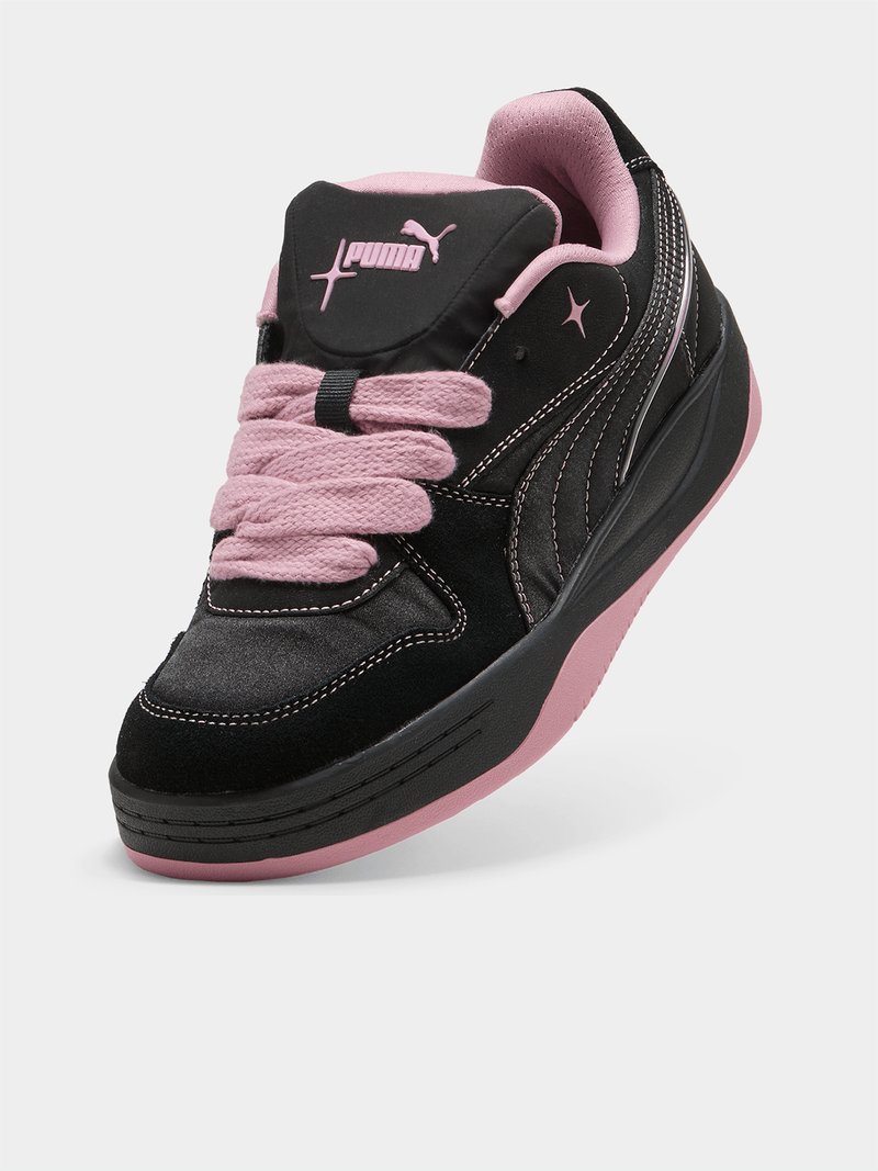 Puma Women's Luna Satin Princess Black/Pink Sneaker | Bash