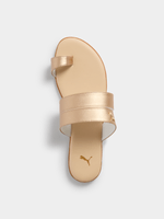 Puma Womens Style Bolero 2.0 Gold Sandals | Bash