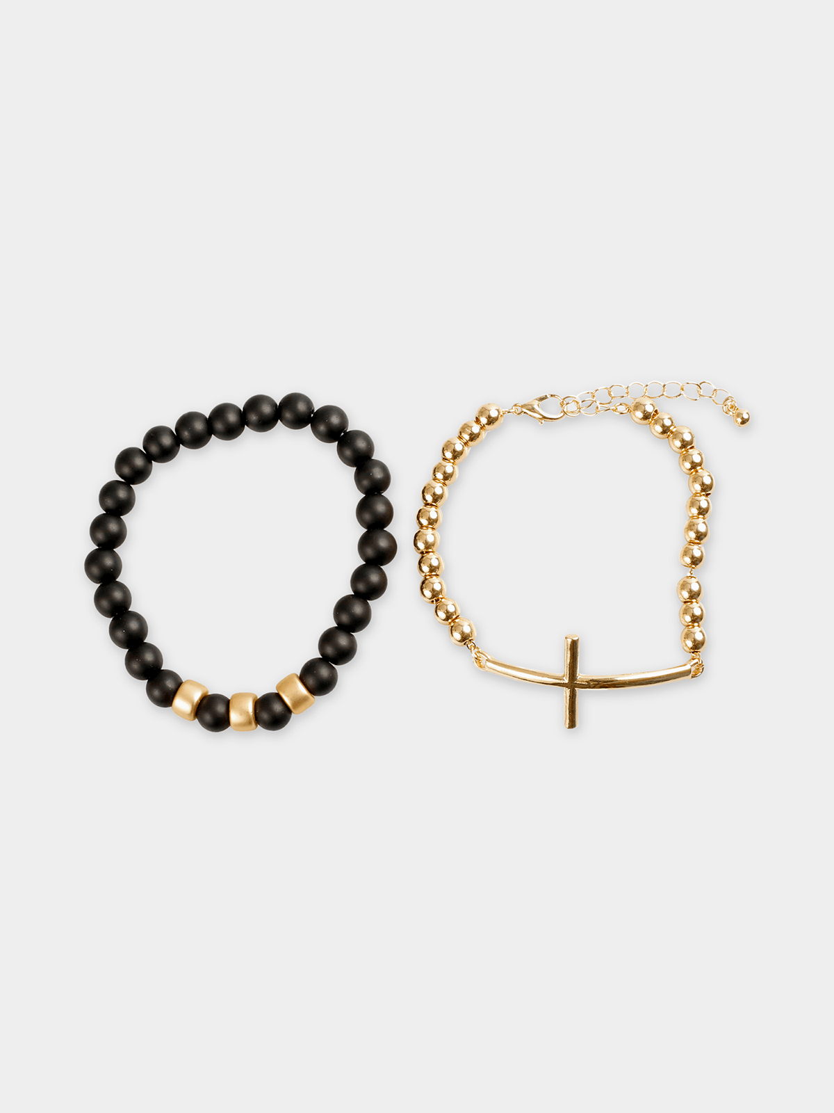 Markham Men's Ball Chain Wthi Glass Bead Bracelet | Bash