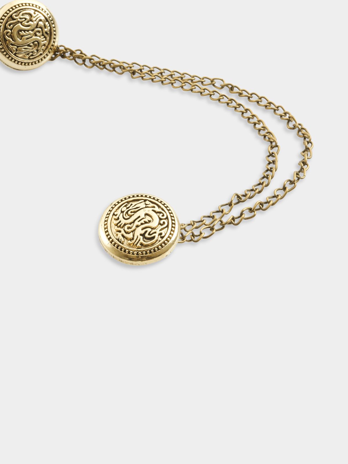 Markham Men's Round Mufasa Chain Collar Tip | Bash