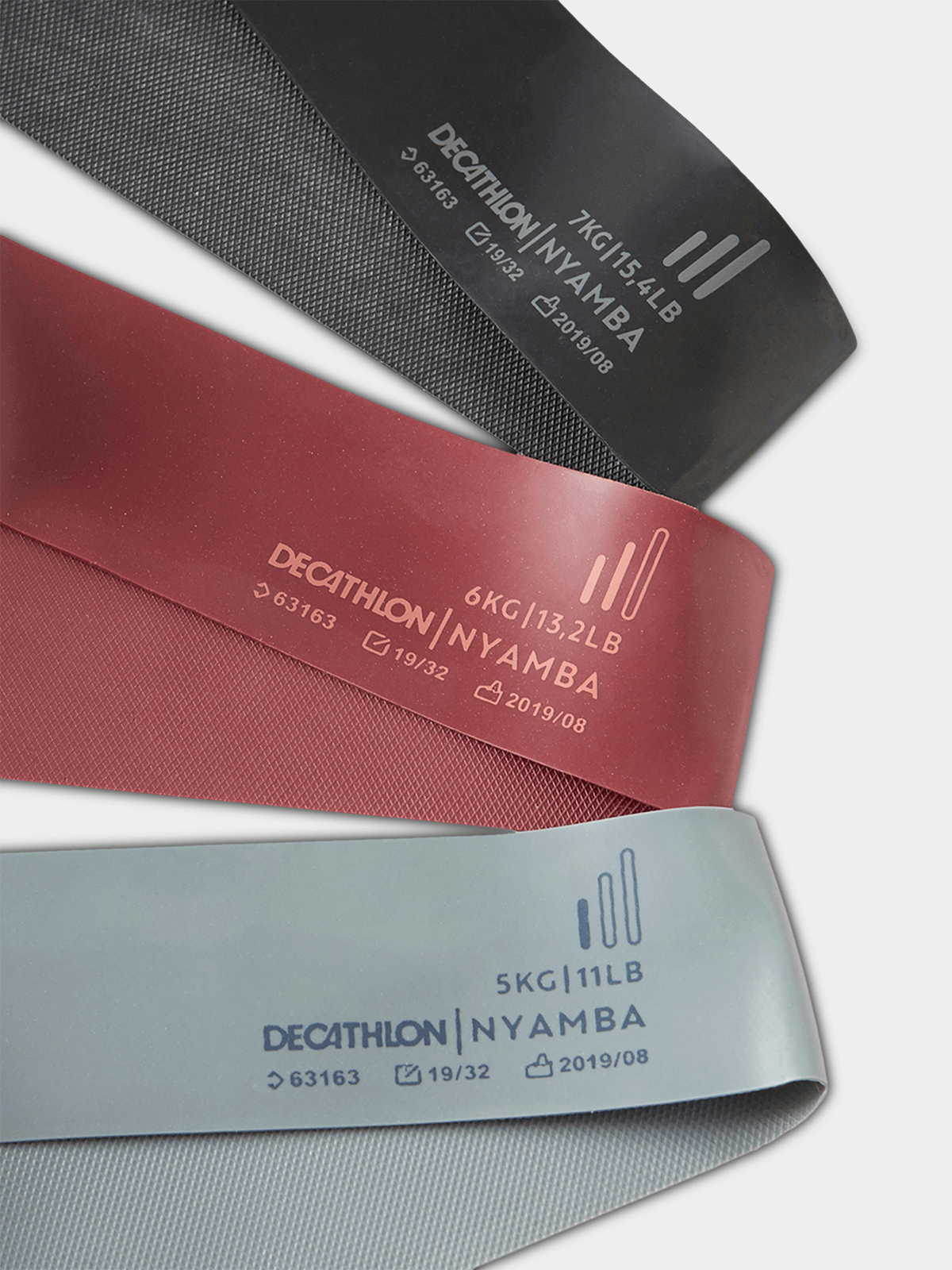 Decathlon Fitness Resistance Bands 3-Pack 5-6KG | Bash