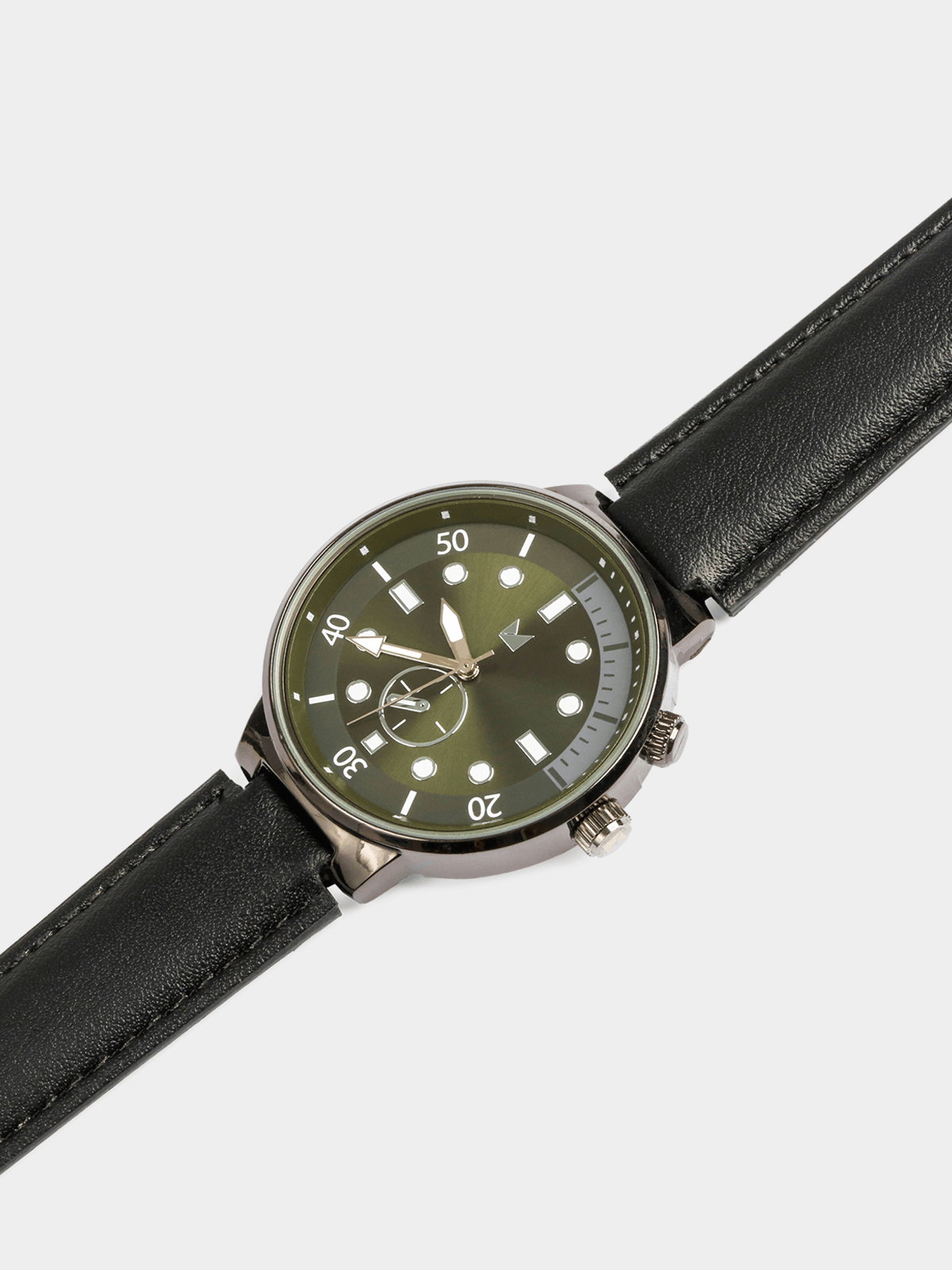 Markham Men's Quarter Mark Green Watch | Bash