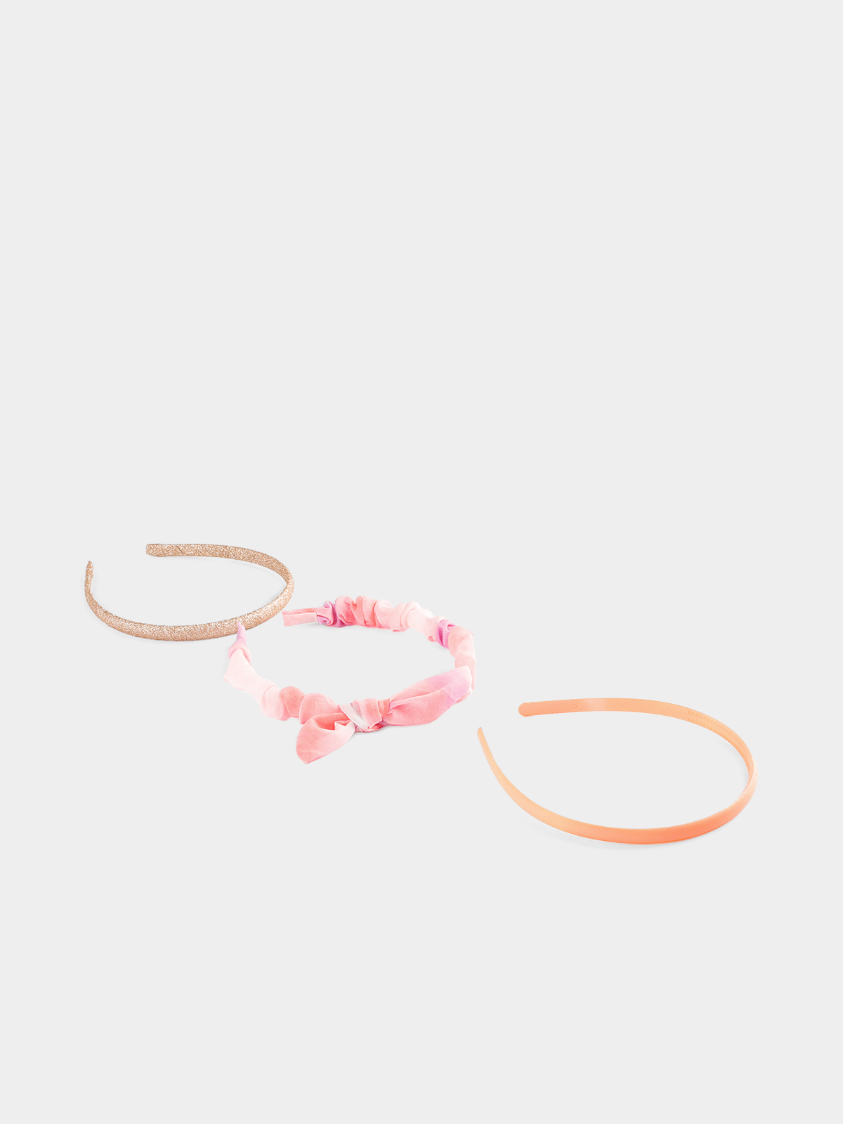 Girl's Pink & Gold 3-Pack Alice Bands | Bash