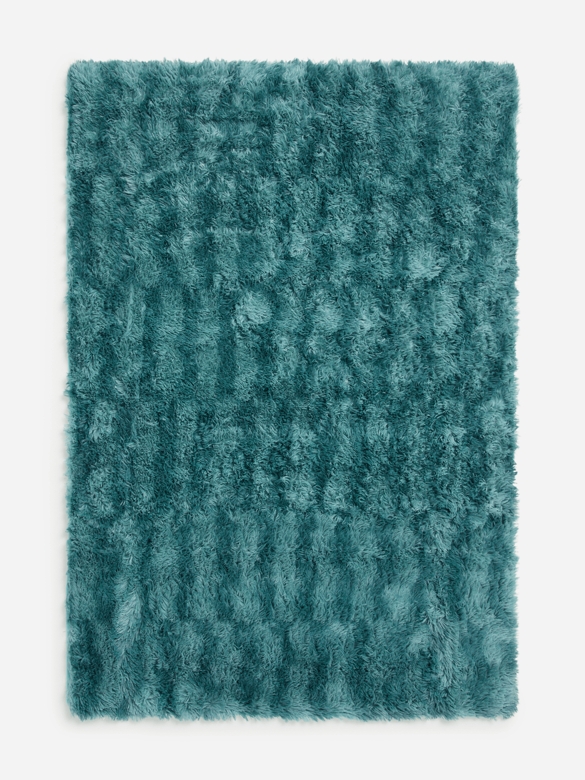Jet Home Colourblock Blue Shaggy Rug | Bash