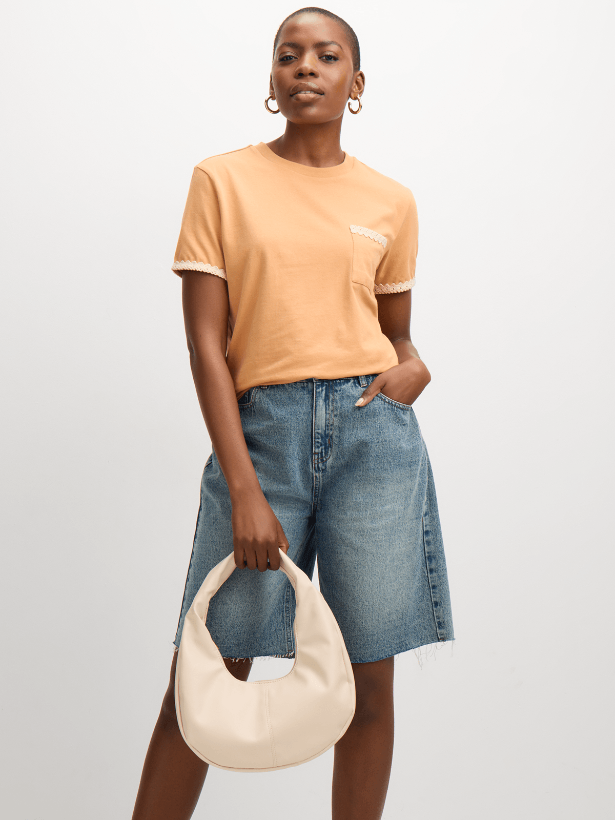 Jet Women's Ecru Shoulder Bag | Bash
