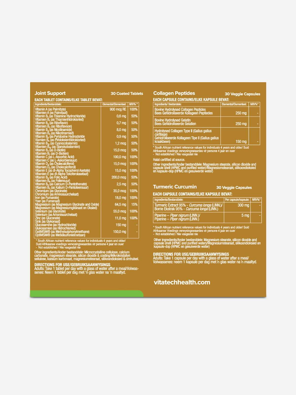 Vitatech Joint Support Pack | Bash