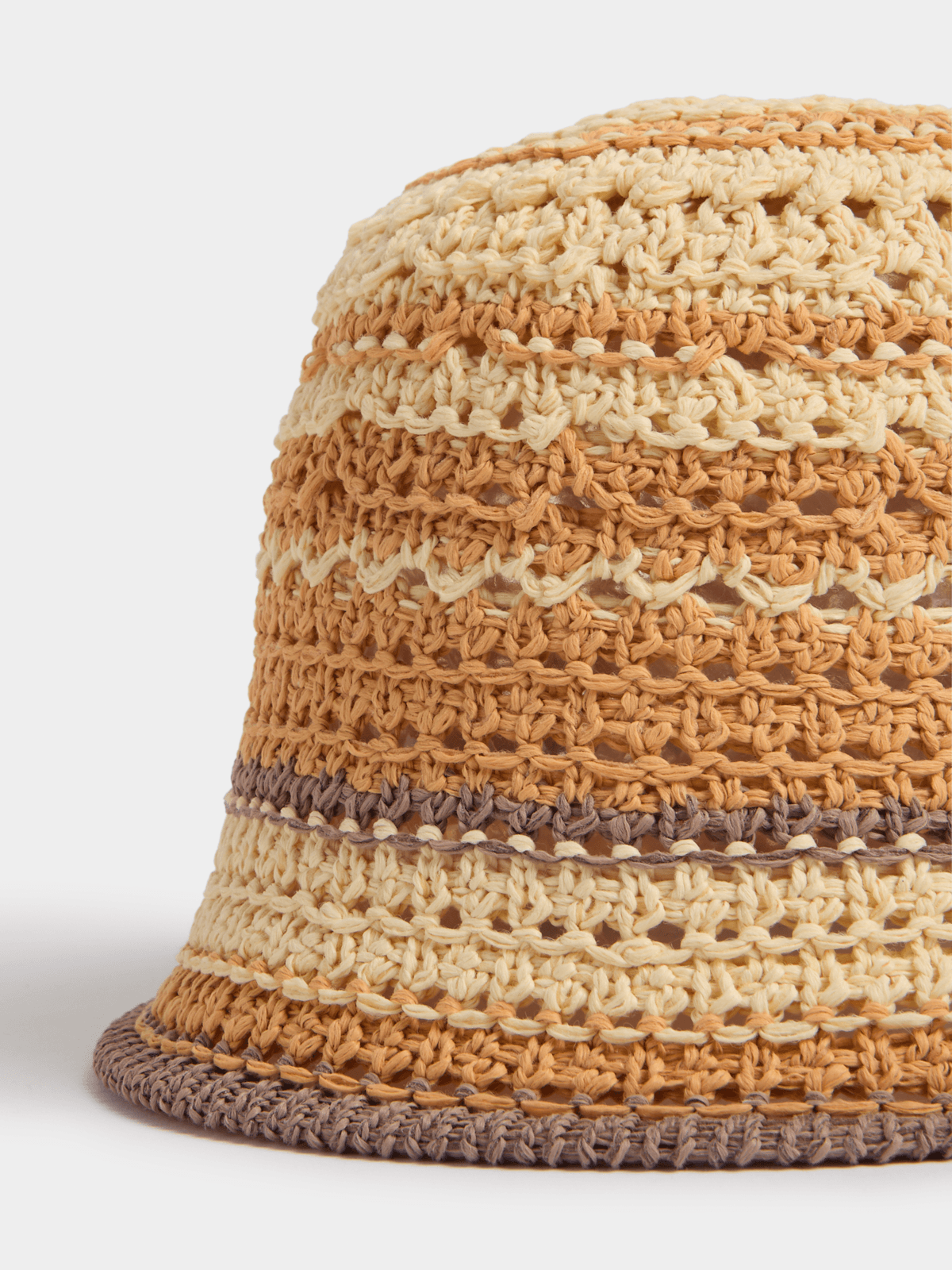 The FIX Unisex Natural Crochet Bucket Hat | Bash