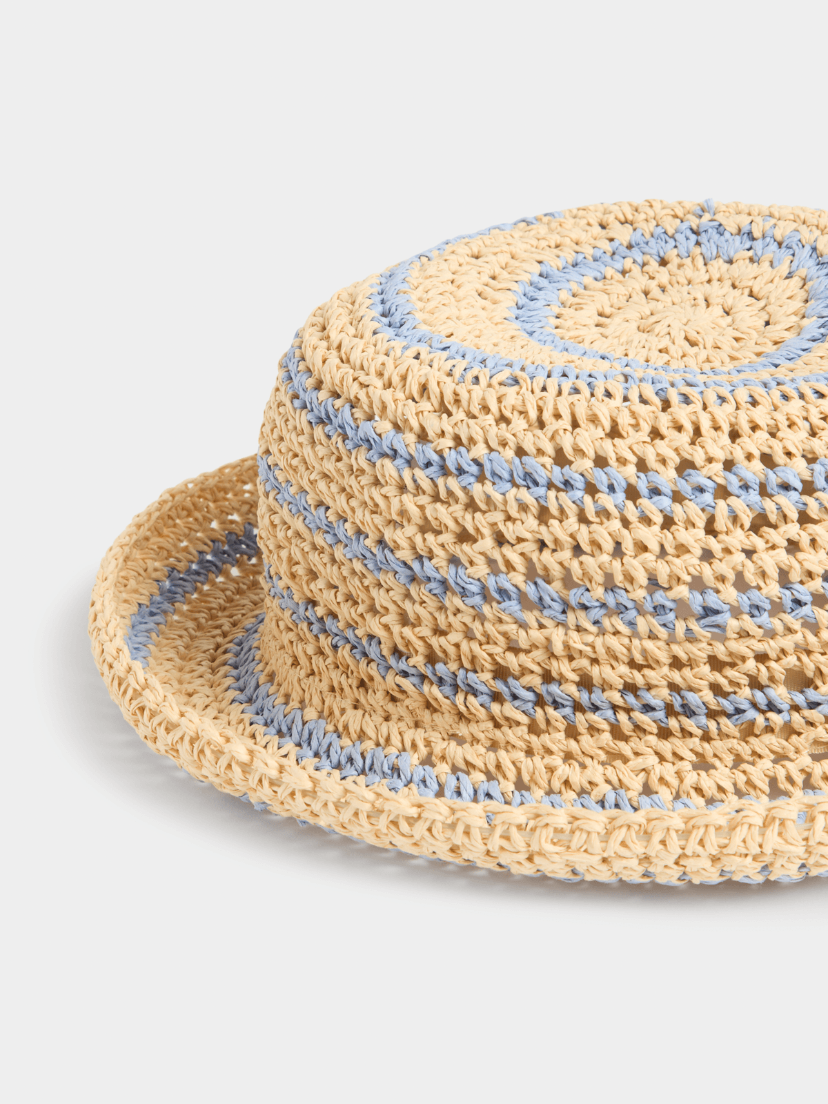 Jet Teen Girls Natural Stripe Crochet Bucket Hat | Bash