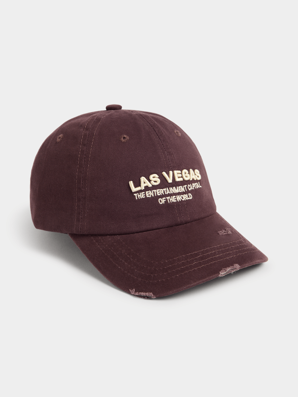 Jet Men's Brown Destressed Pickstown Peak Cap | Bash
