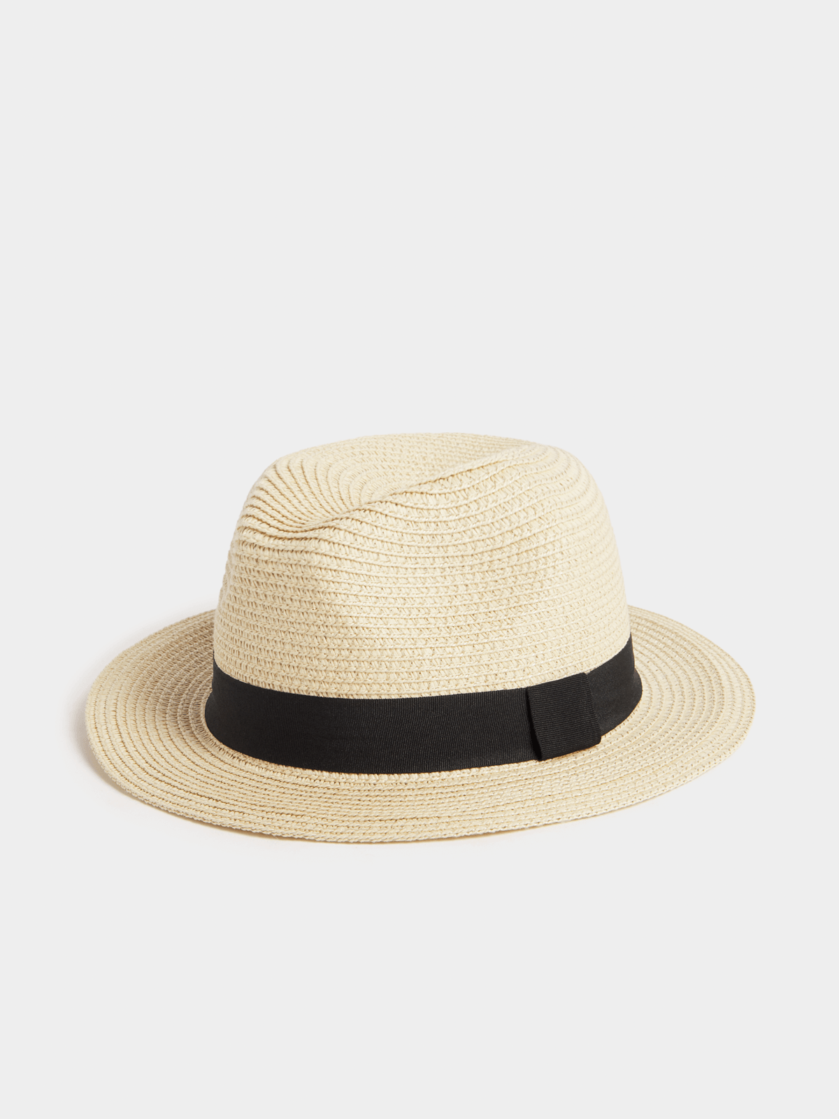 Exact Men's Natural Straw Fedora Hat | Bash