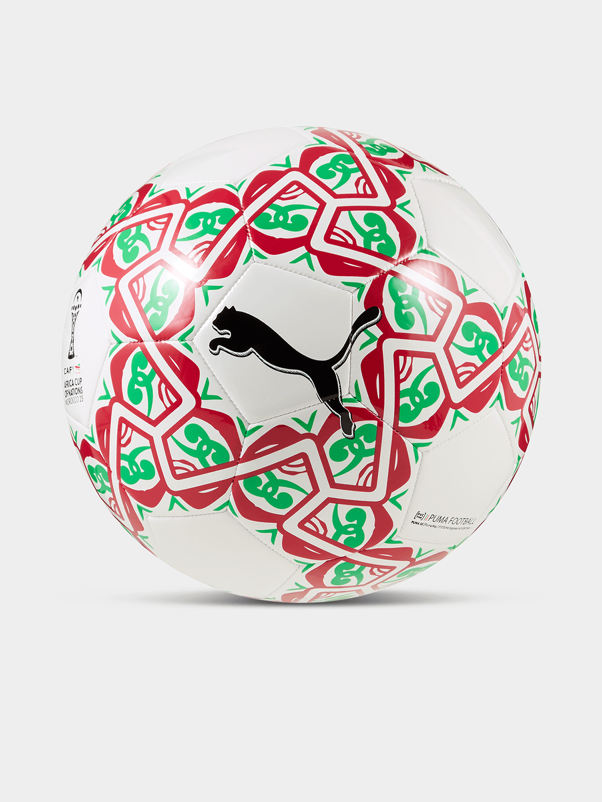 Puma Orbita 6 AFCON White/Multi Soccer Ball | Bash