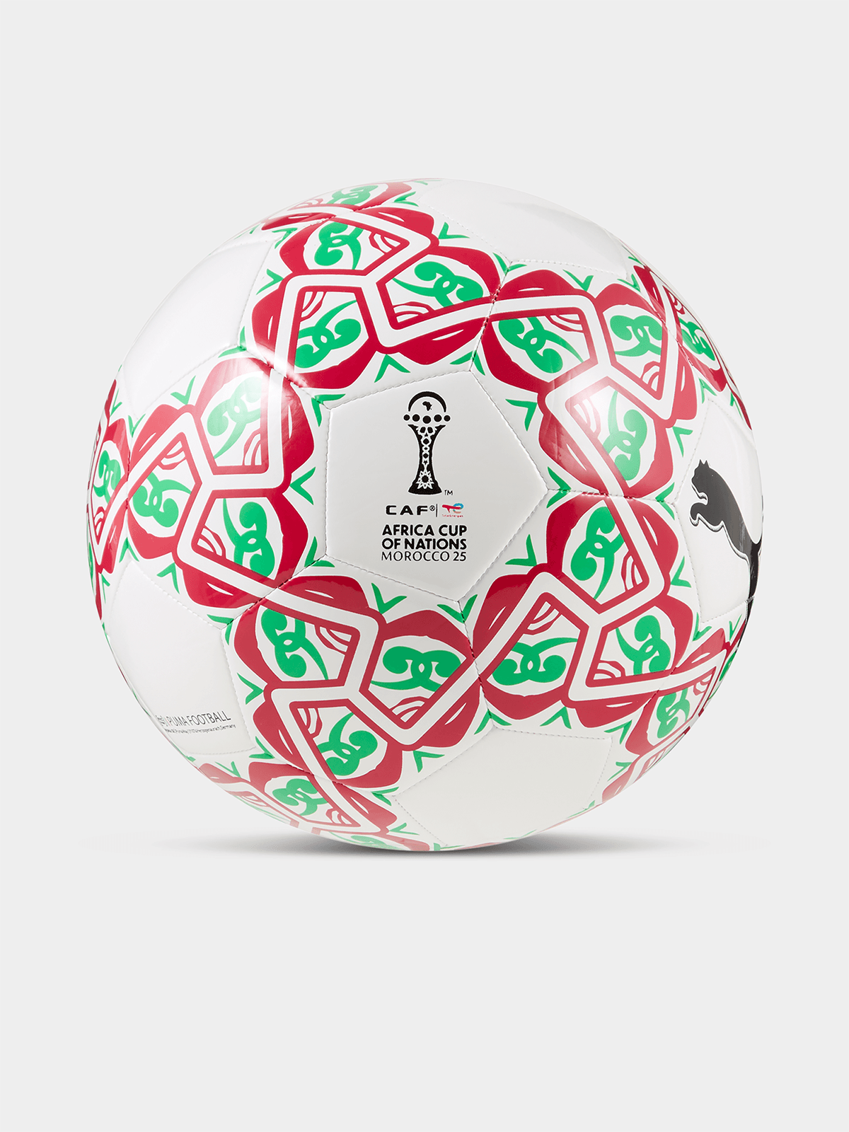 Puma Orbita 6 AFCON White/Multi Soccer Ball | Bash