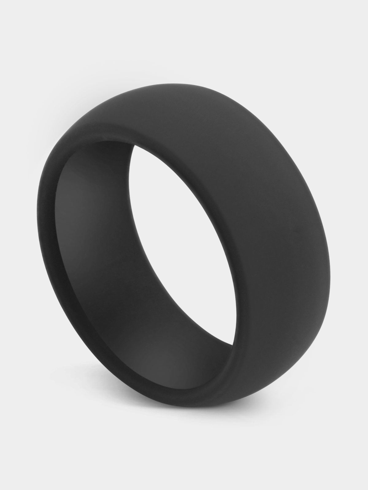Black Silicone Classic Ring | Bash