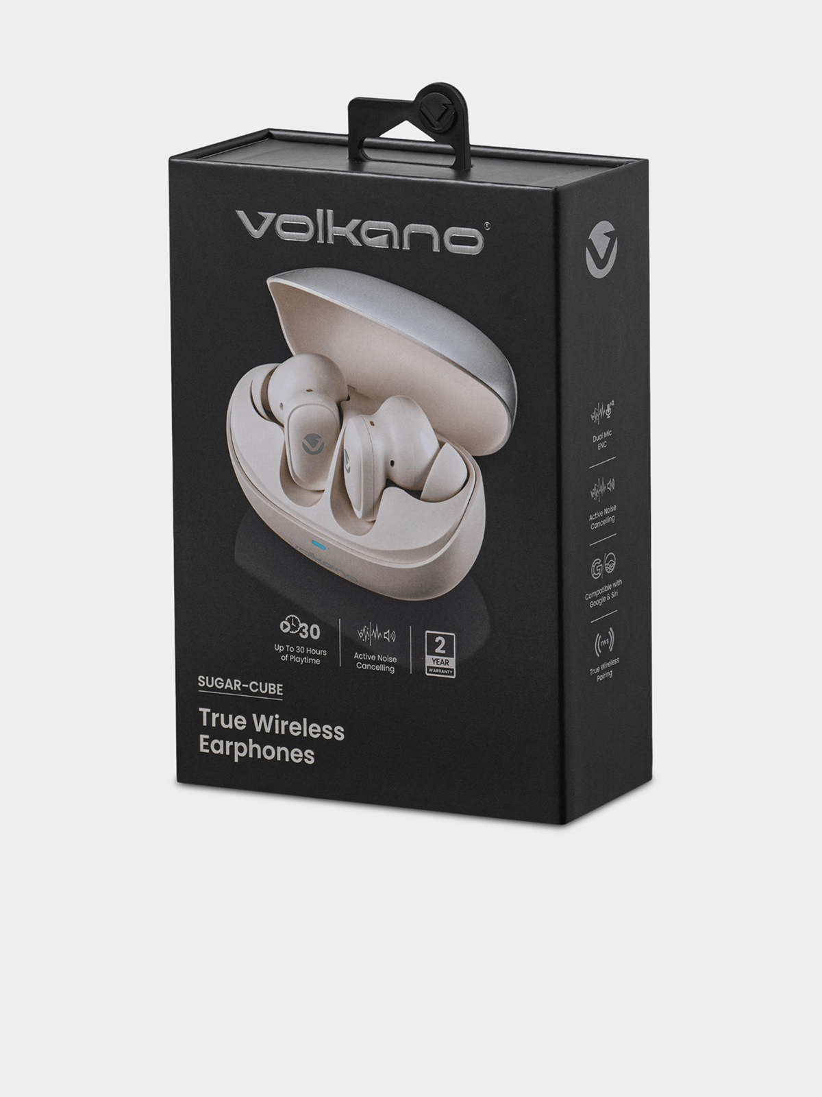Volkano Sugar-Cube Active Noise Cancelling True Wireless Earphones | Bash