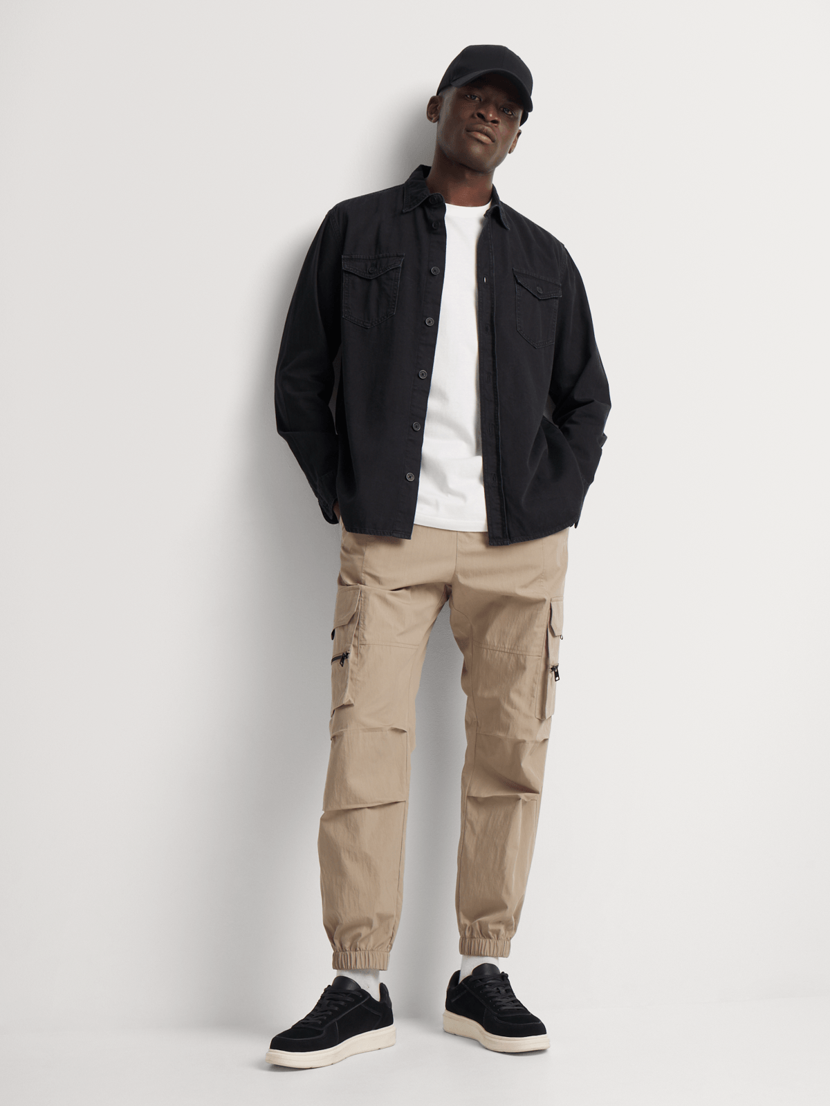 Markham Men's Technical Multi Mocha Cargo Jogger | Bash