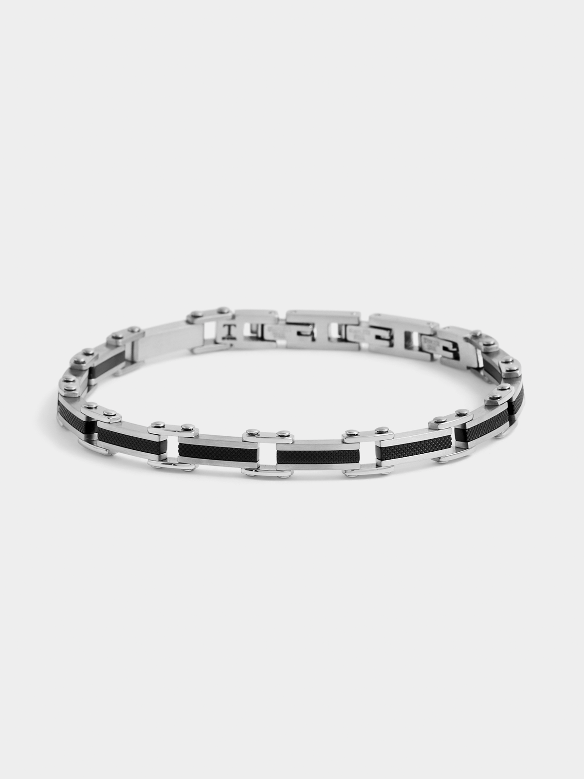 Tempo Jewellery Black Plated Stainless Steel Interlink | Bash