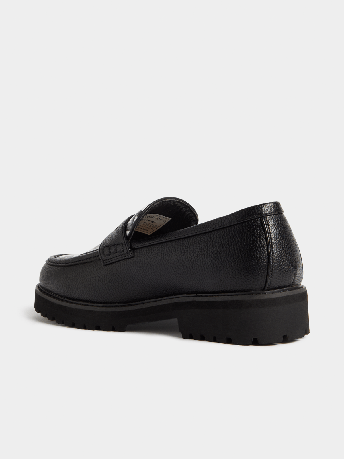 Jonathan D Men's Black & White Patterned Loafers | Bash