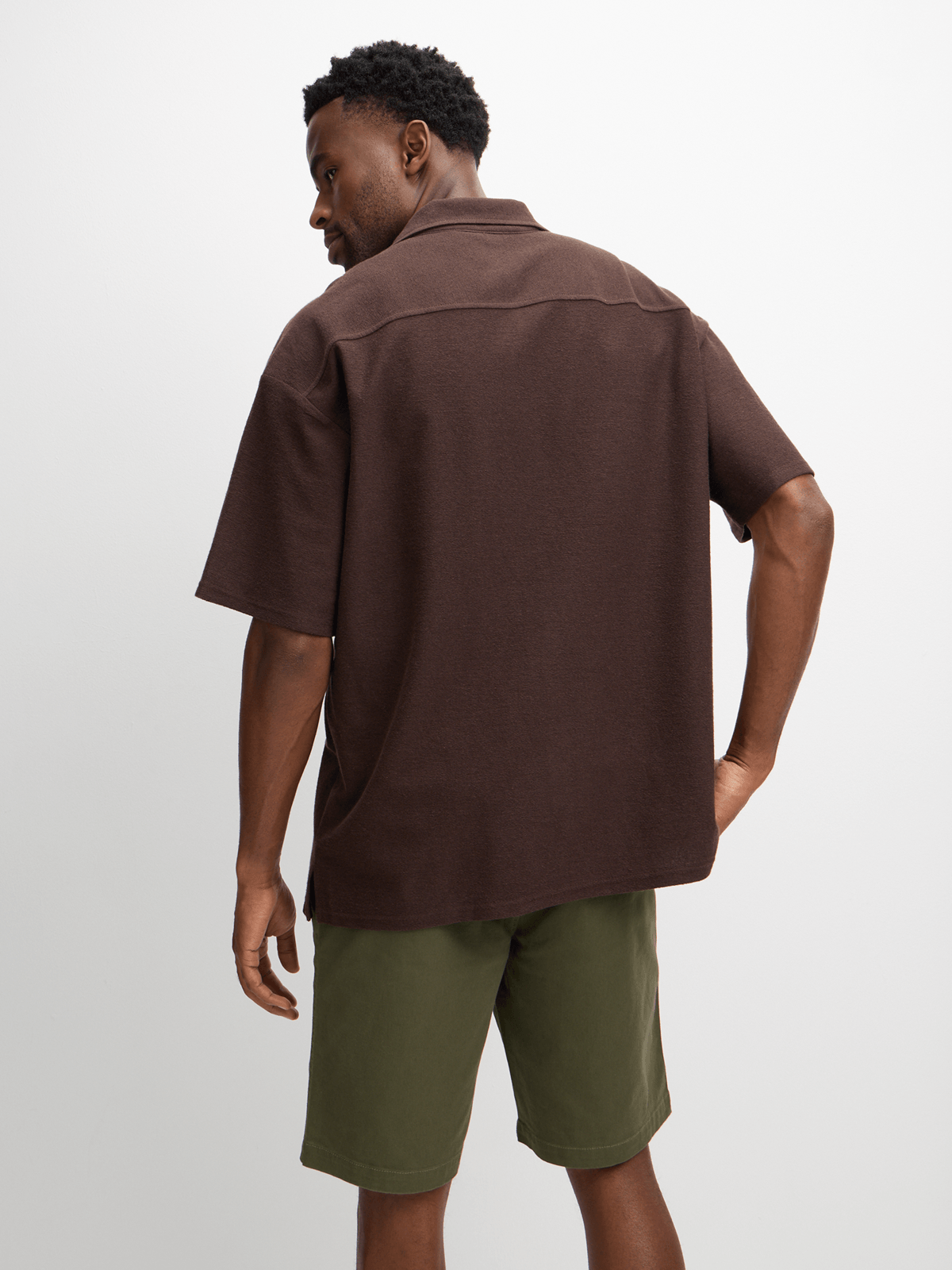 Jet Men’s Khaki Pull On Shorts | Bash