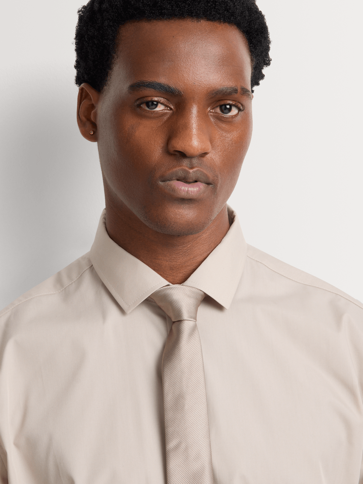Markham Men's Regular Fit Fashion Lounge Natural Shirt | Bash