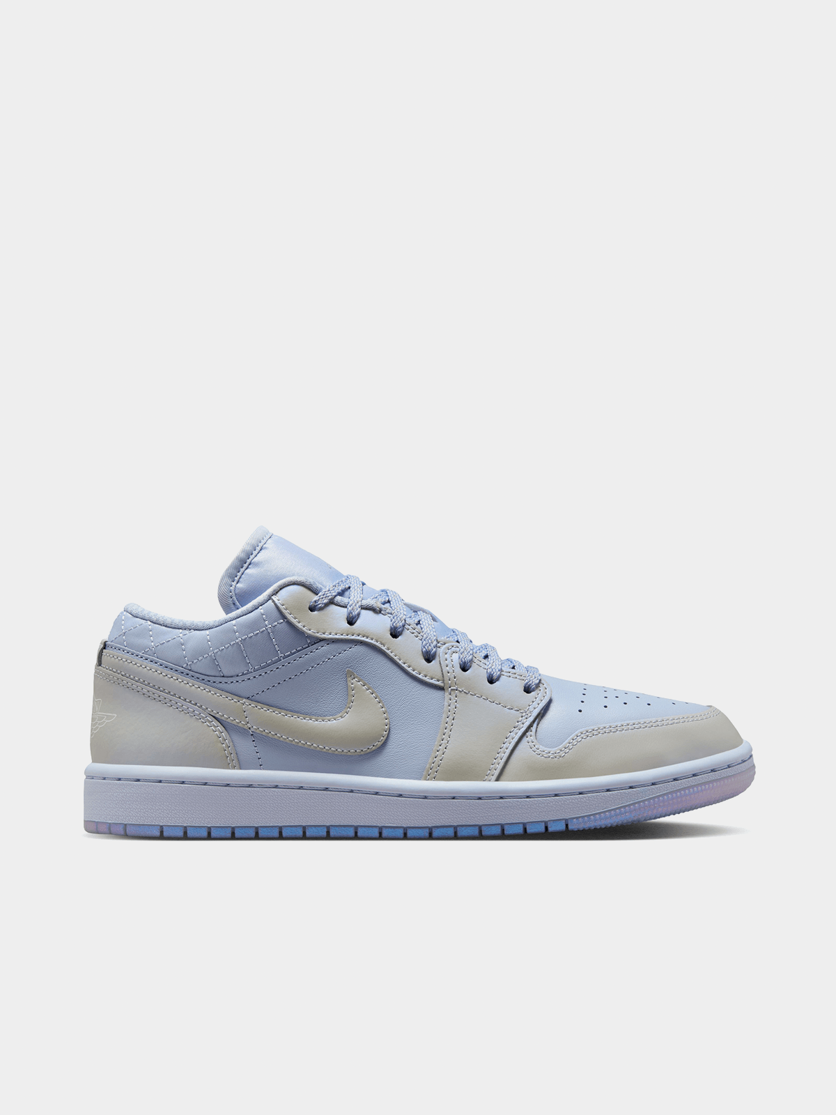Jordan Women's Air 1 Low Ghost/Pure Platinum Sneaker | Bash