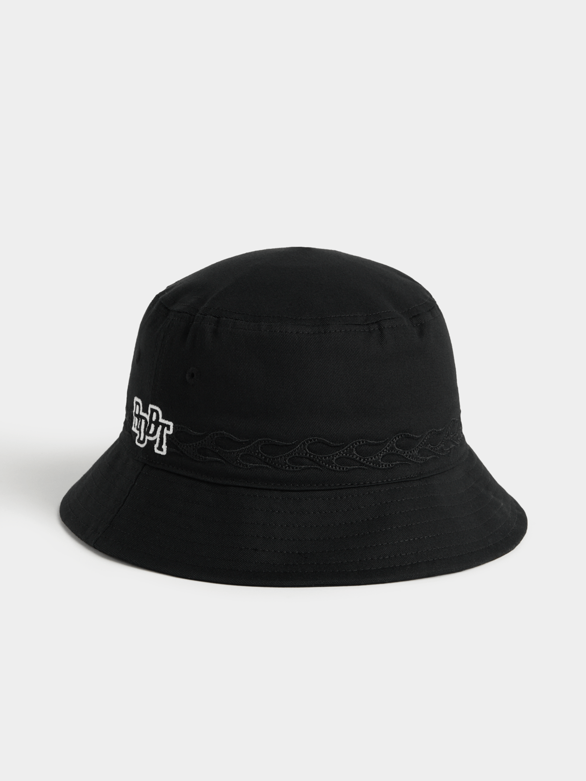 Redbat Unisex Flame Black Bucket Hat | Bash