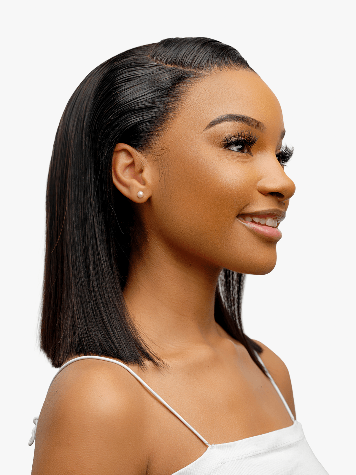 Ladina 12" Straight Double Drawn Full Frontal Bob Wig | Bash