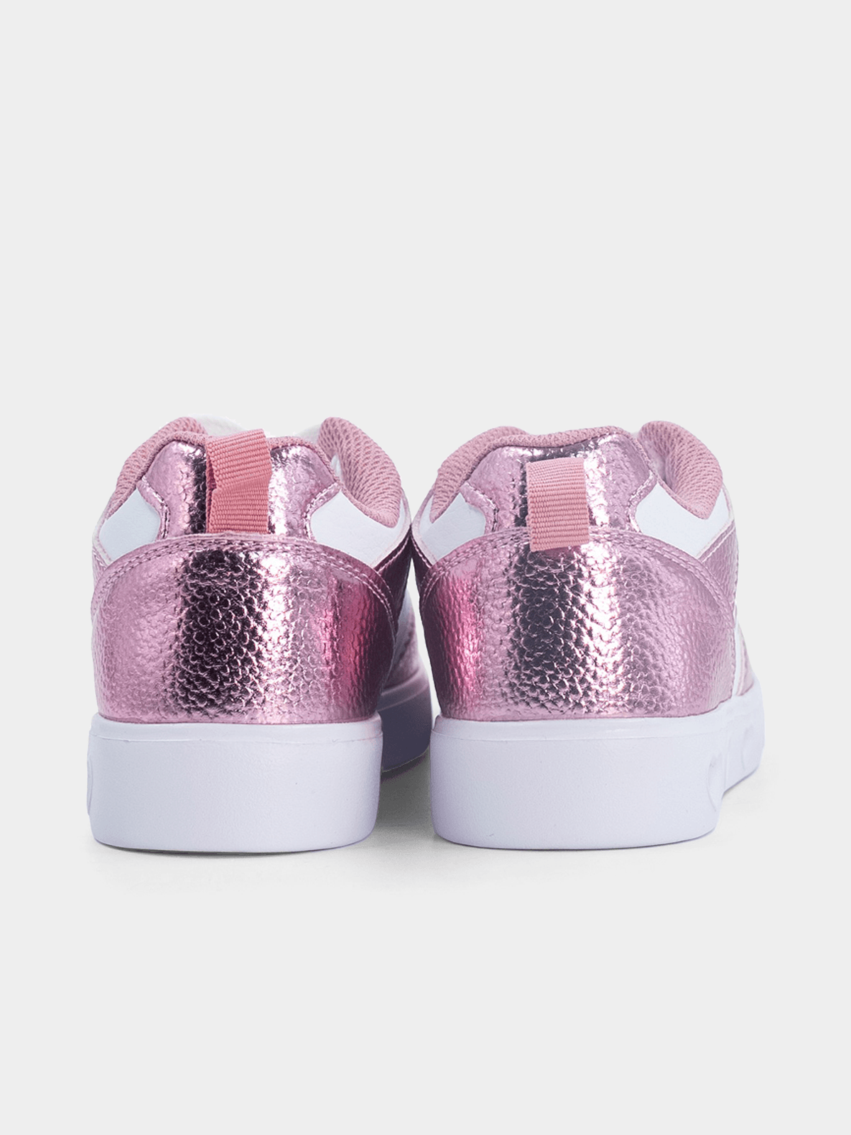 Fila Junior Pre-School Lucia Lights Metallic Pink Sneakers | Bash