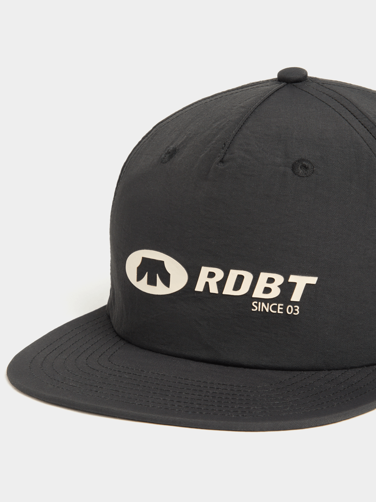 Redbat Unisex Branded Nylon Black Cap | Bash