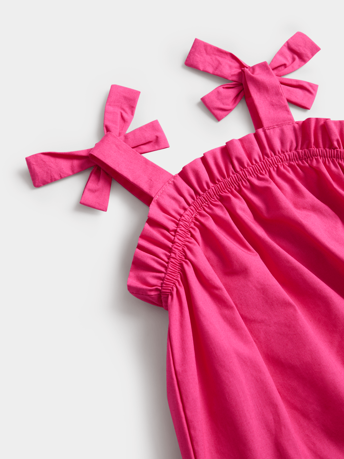 Jet Baby Girl Cerise Strappy Cracker Poplin Woven Dress | Bash