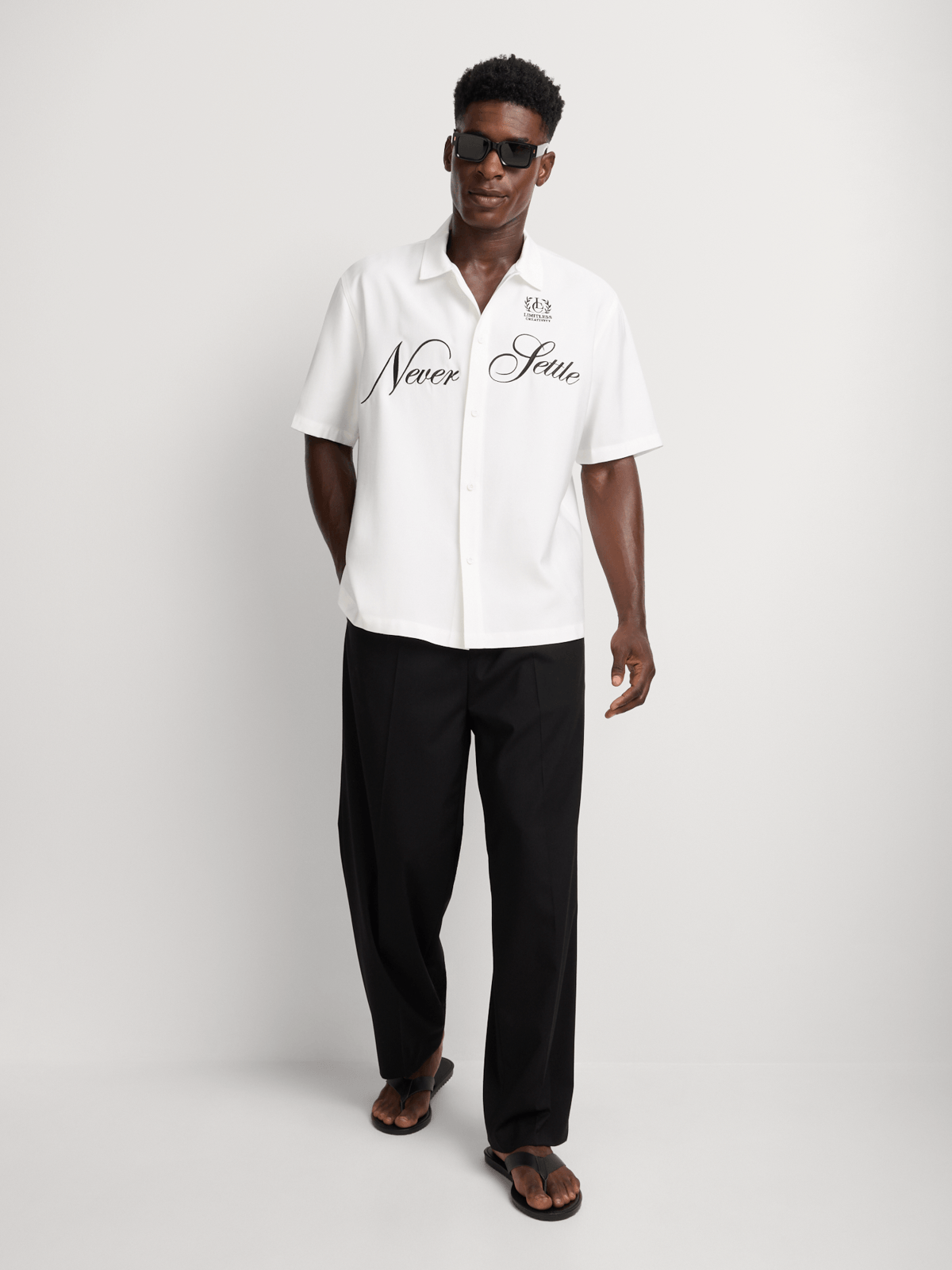 Markham Men's Relaxed Fit Ecru Shirt | Bash
