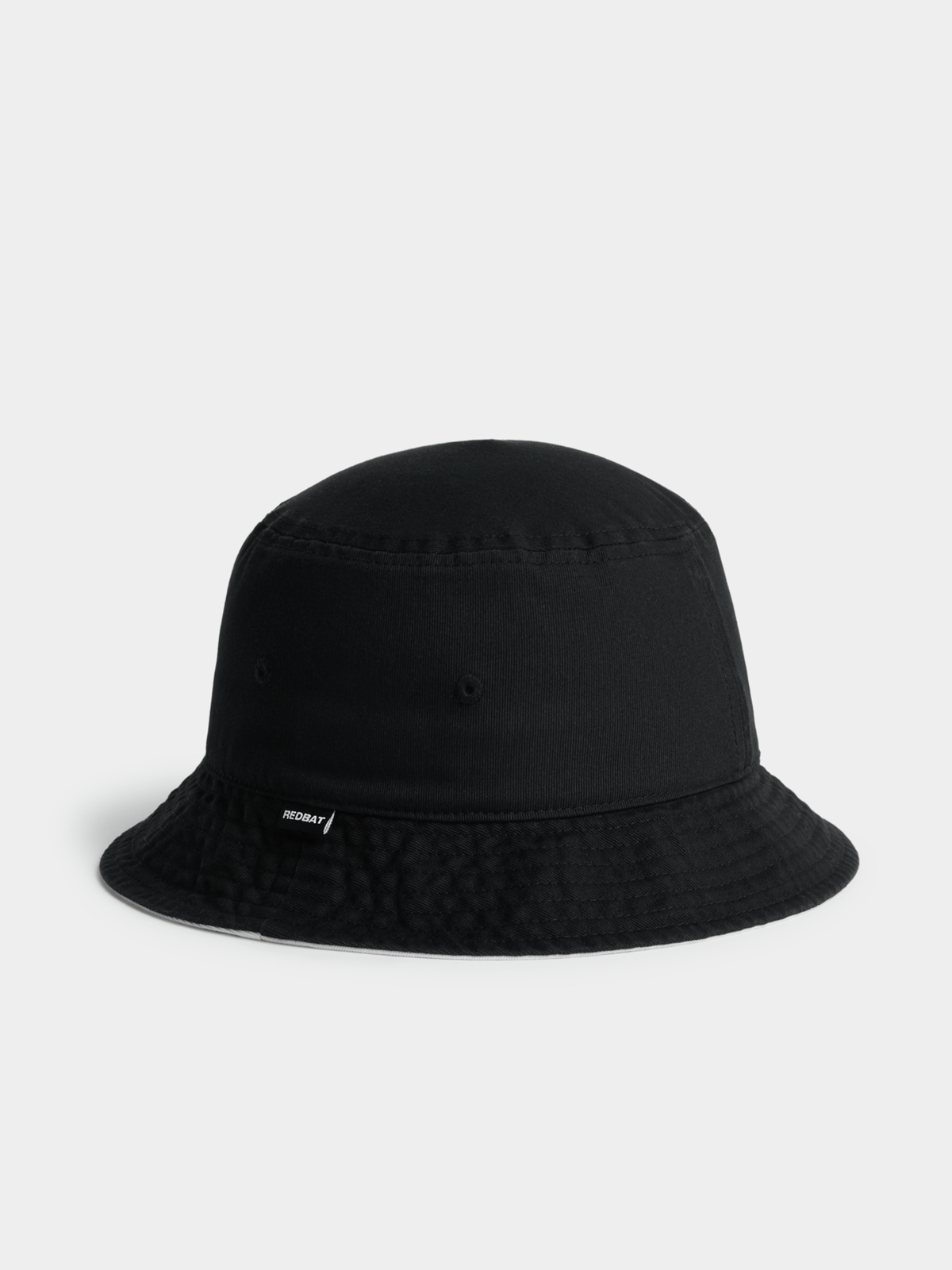Redbat Unisex Black Brim Bucket Hat | Bash