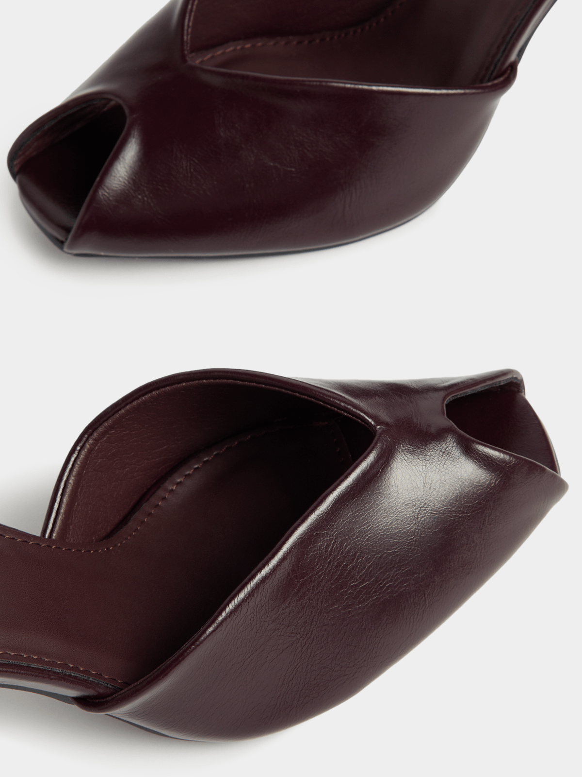 Jet Women’s Burgundy Peeptoe Ankletie Heel Sandal | Bash