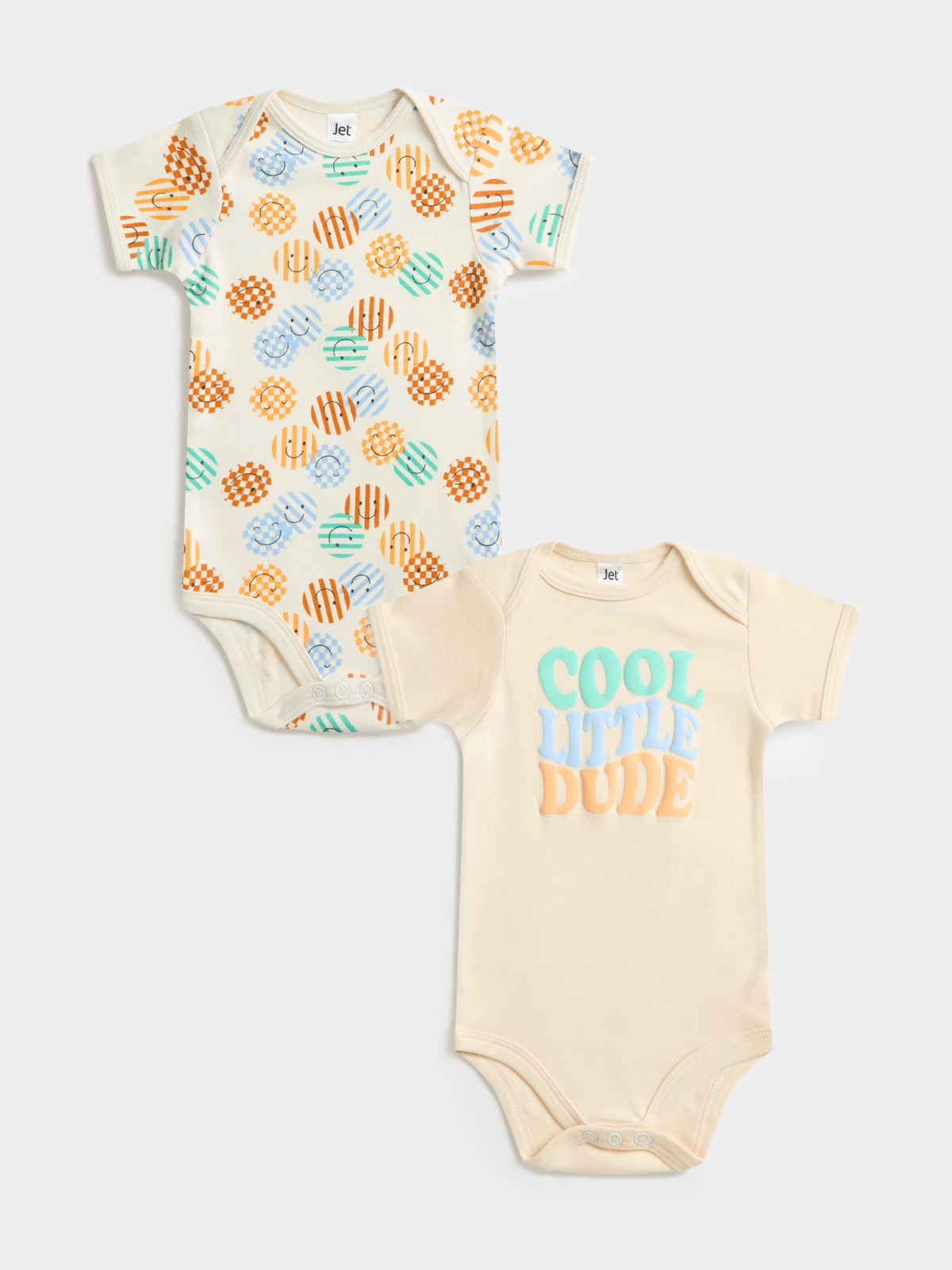 Jet Baby Boy Blue Cool Dude 2 Pack Bodyvest | Bash