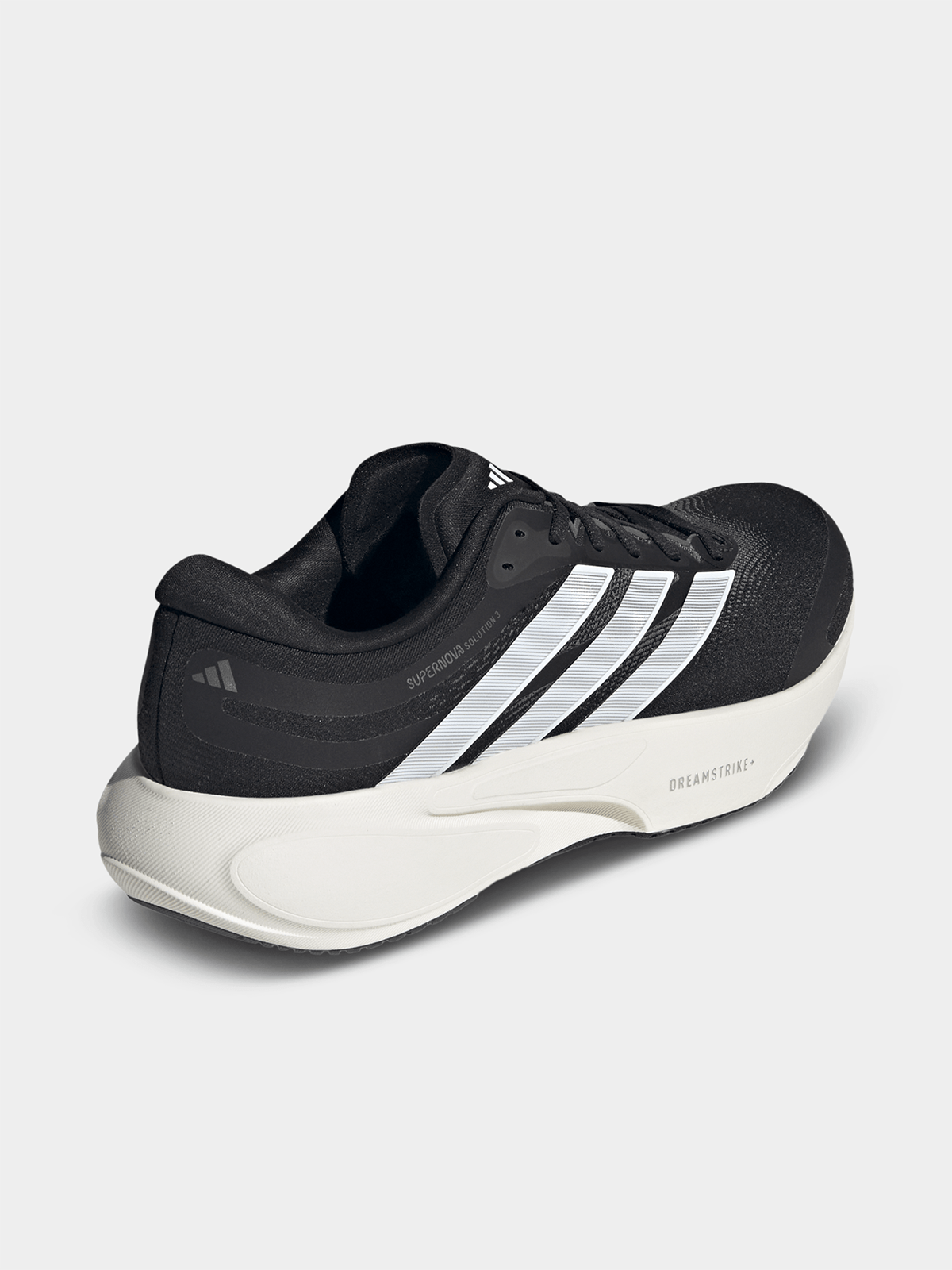 adidas Mens Supernova Solution Black/White Running Shoes | Bash