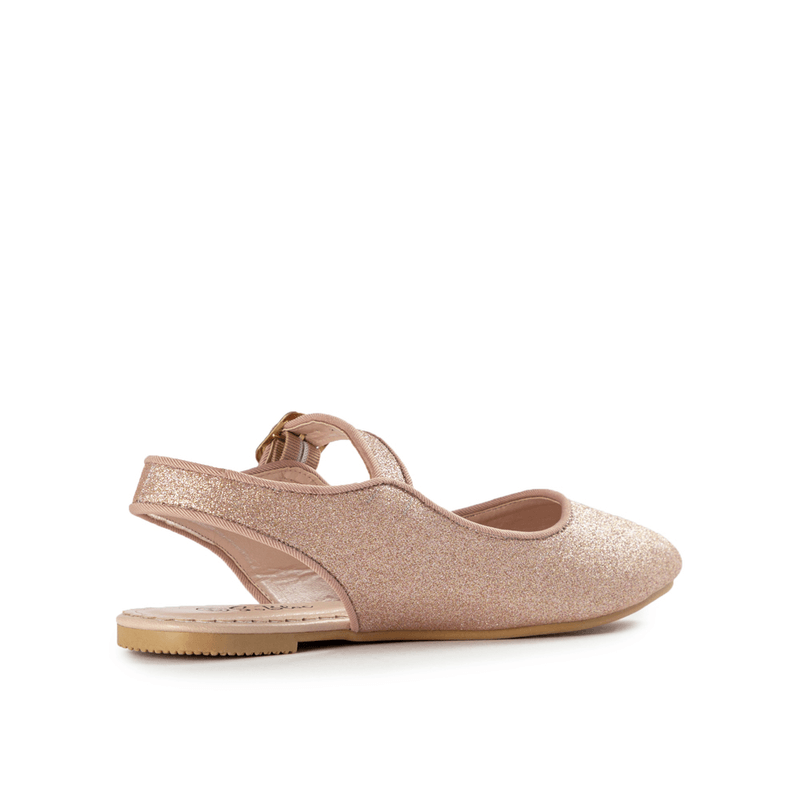 Glitter Pointy Pump_Rose Gold - Bash.com